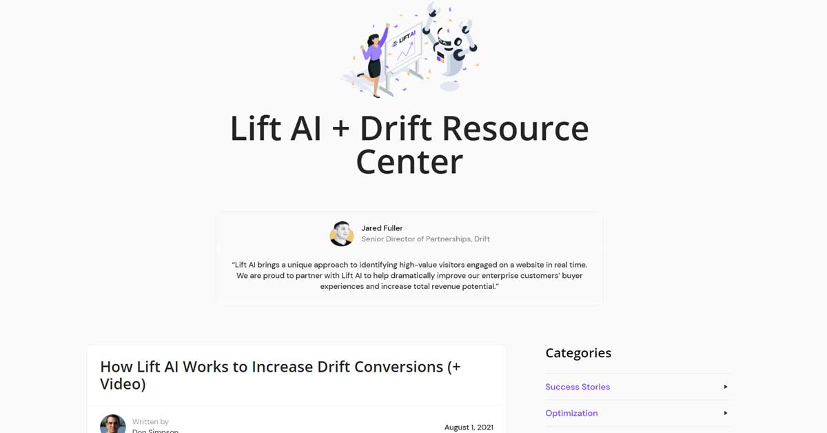 Drift Resource Center - Lift AI