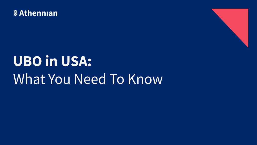 Ultimate Beneficial Ownership Regulations in USA | Athennian