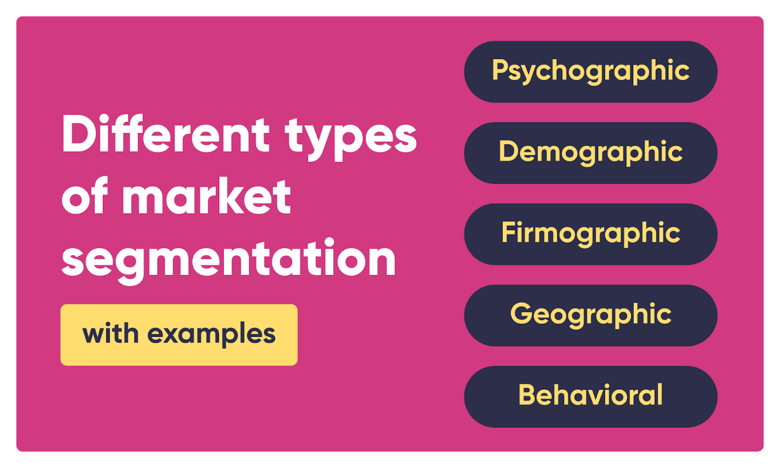 Market Segmentation
