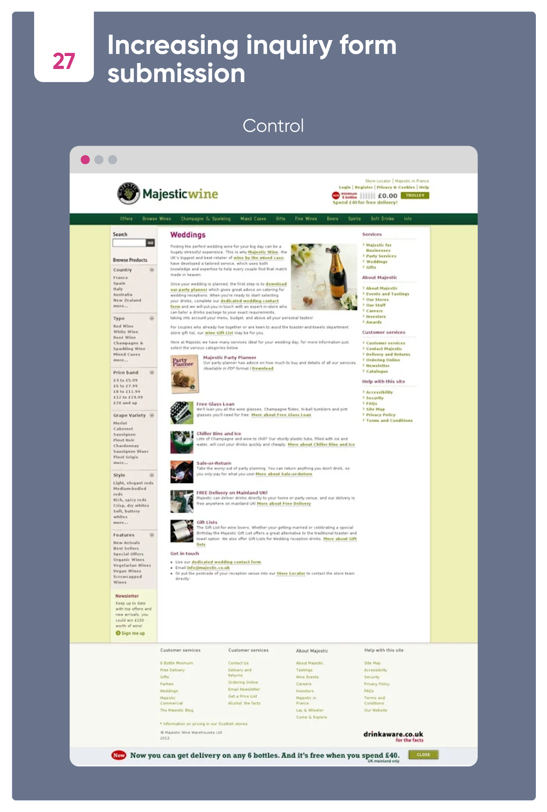 Conversion Optimization Case Studies