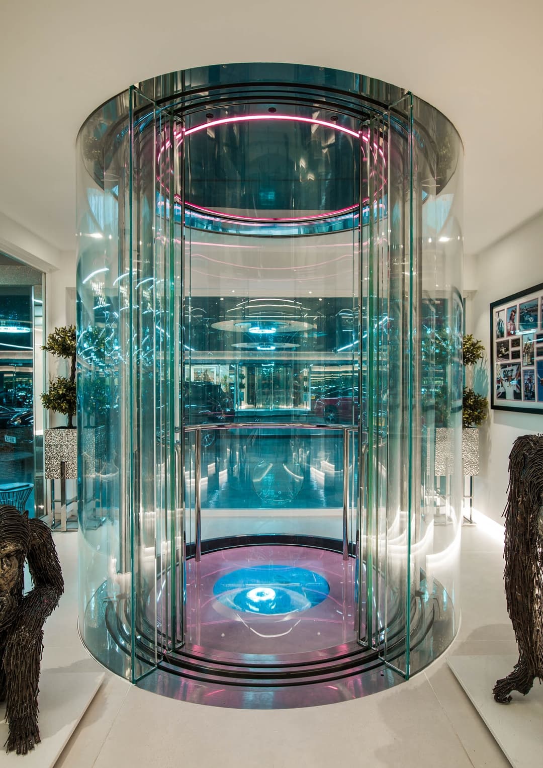 Edgecroft Circular Glass Lift - Premier Lift Group