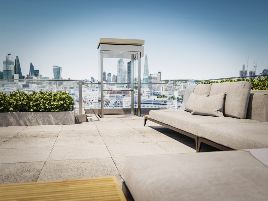 Mayfair Luxury Terrace Lift - Premier Lift group