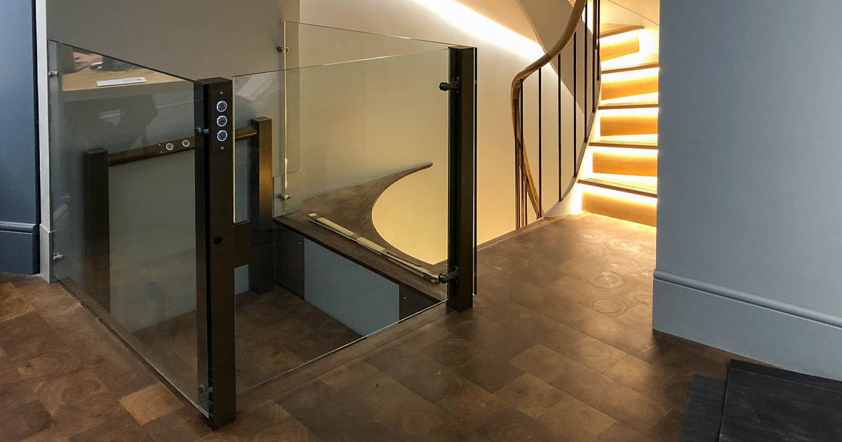 Lovat Lane Commercial Step Lift - Premier Lift Group