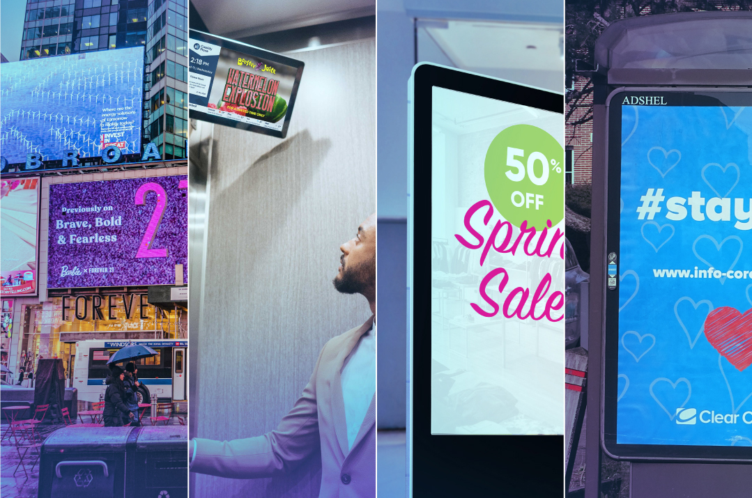 4 need-to-know types of digital out-of-home advertising - Vertical ...