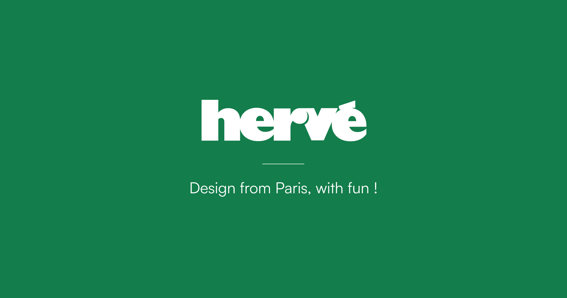 Hervé - product and brand studio
