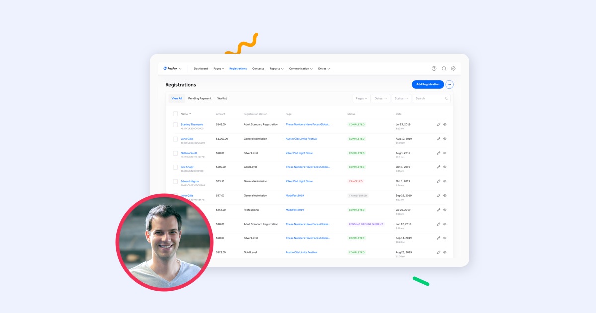 RegFox Demo | Powerful Event Registration Software