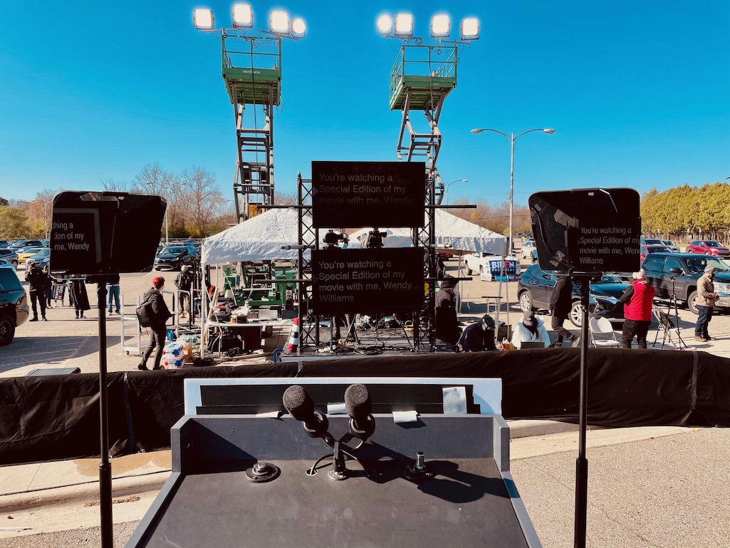 prompster teleprompter rental nyc // colorado + event services