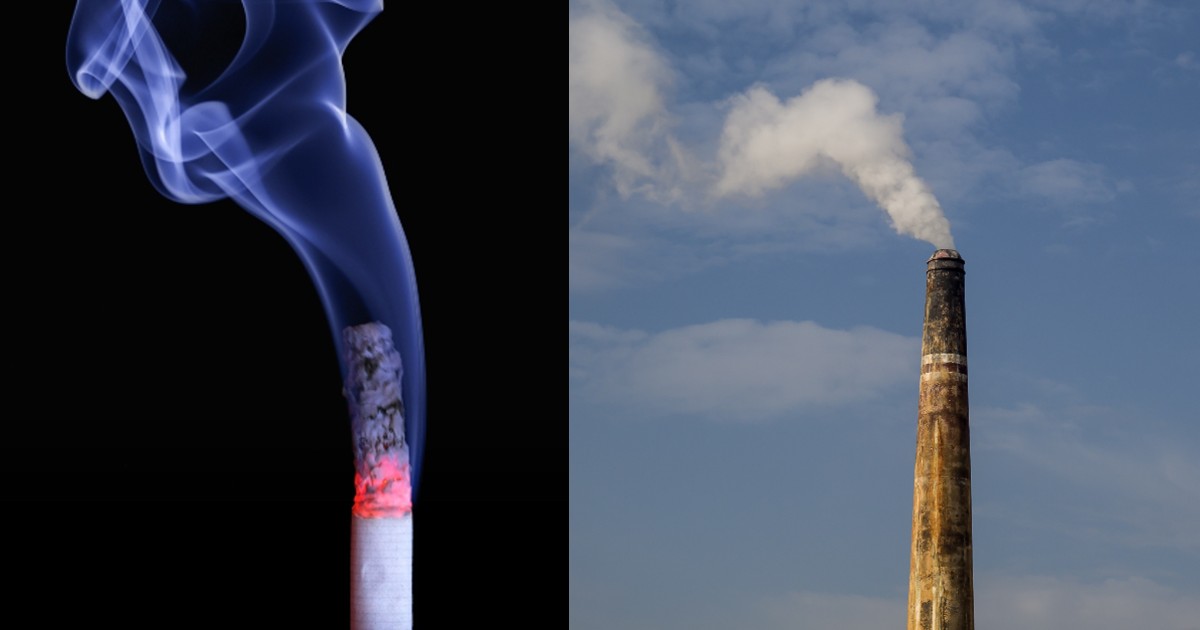 Is air pollution worse than smoking? | Make Smoking History News