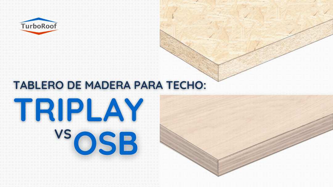 Tablero de Madera para el Techo: Triplay vs OSB