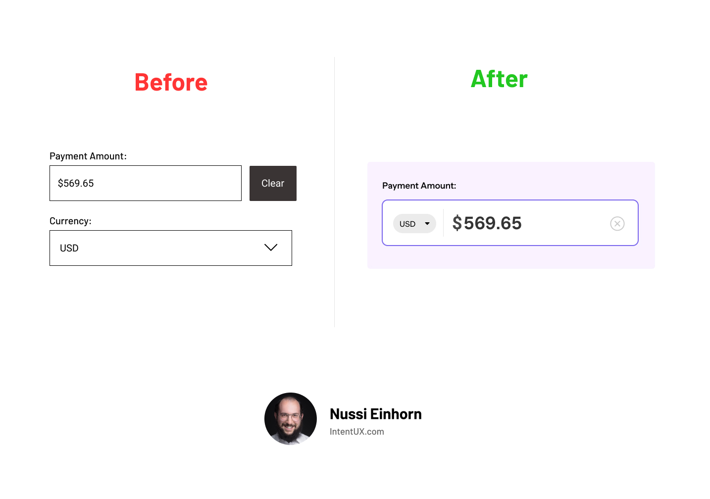UX Design Examples - Before & After | UX Case Study