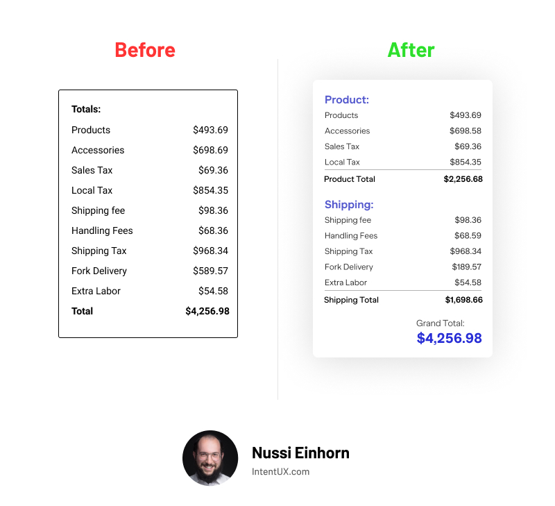 UX Design Examples - Before & After | UX Case Study