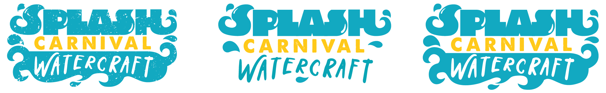 Splash Carnival Watercraft | Laura Lopez | Freelance Graphic Designer