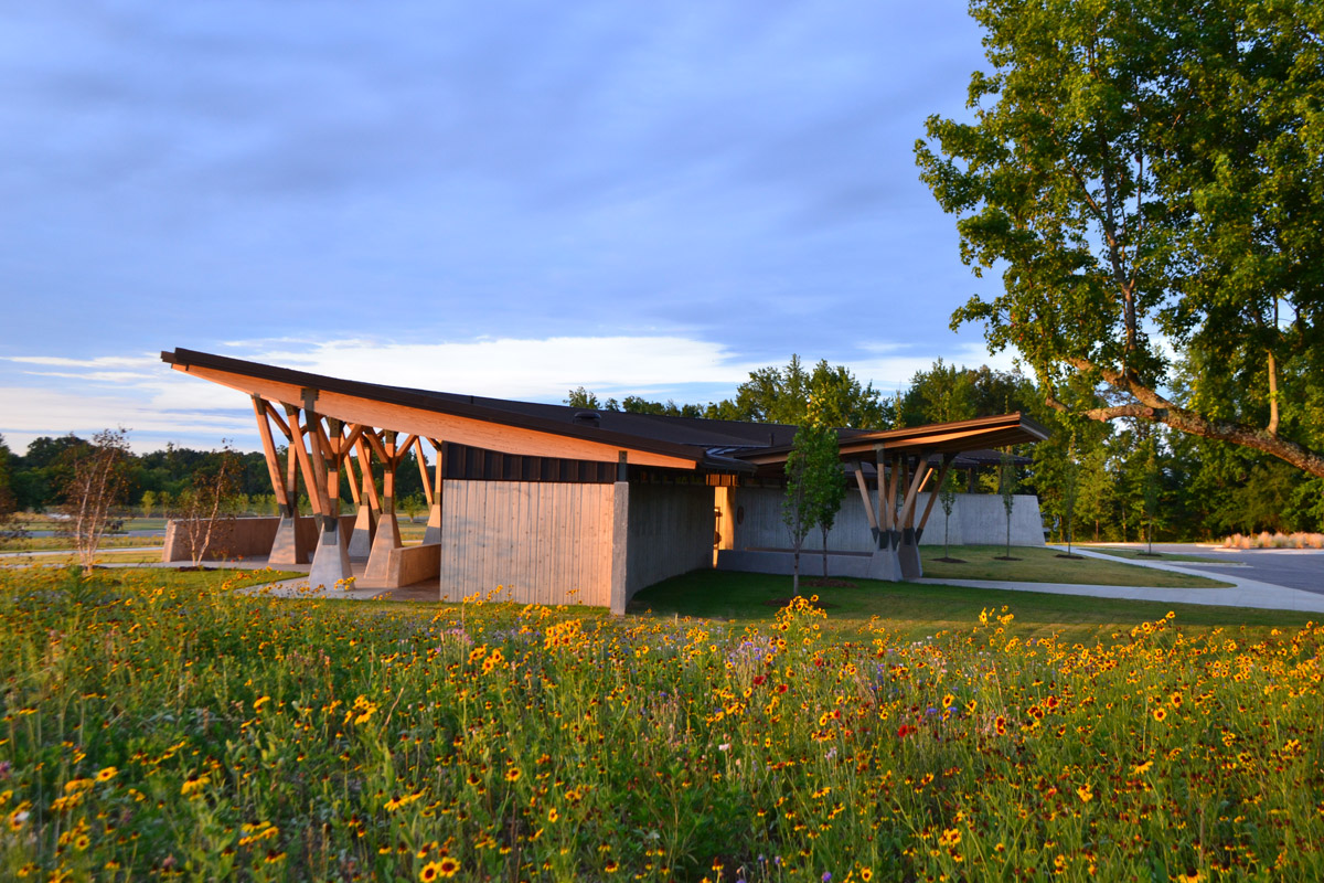 ARKANSAS STATE VETERANS CEMETERY - BIRDEYE | Ecological Design Group