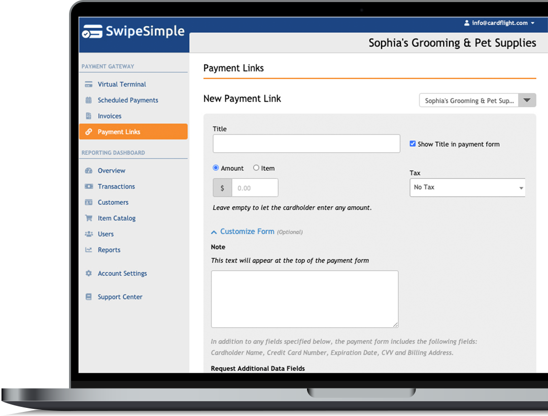 SwipeSimple Payment Links