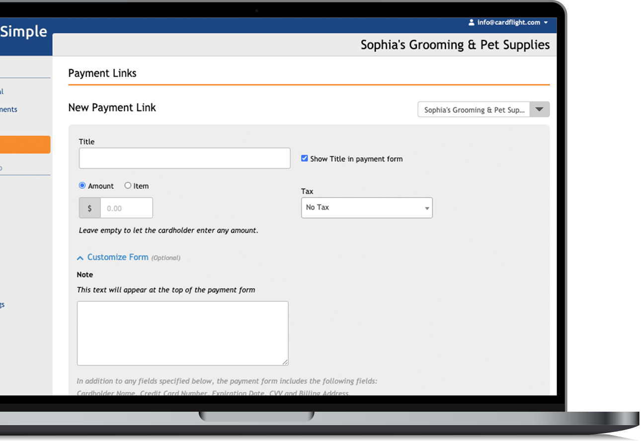 SwipeSimple Payment Links