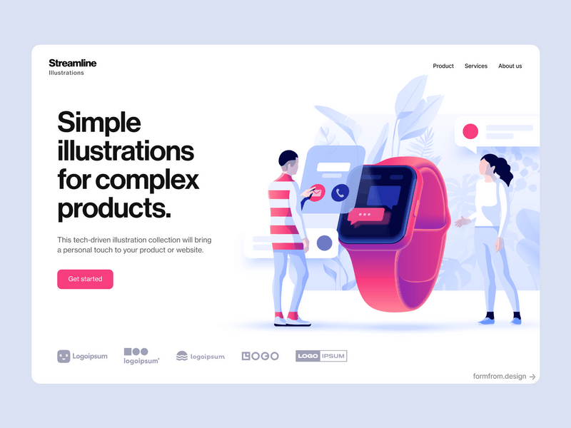 Streamline — Vector UI illustrations — Formfrom