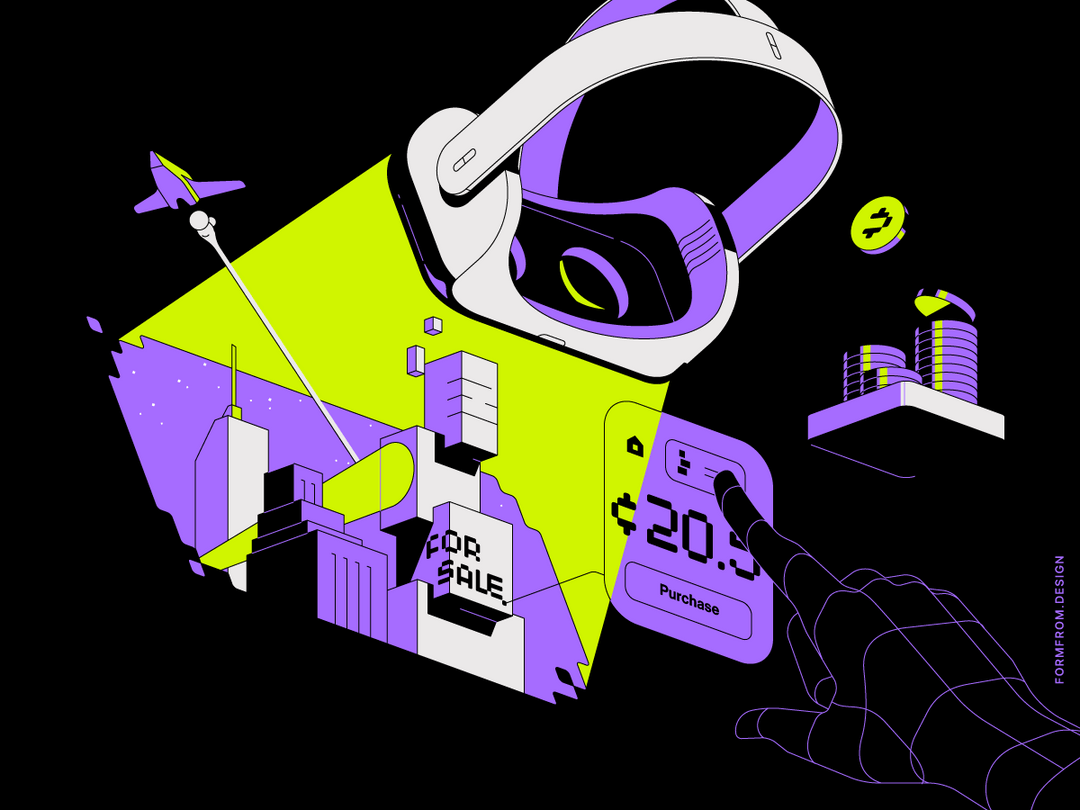 Web3 illustration — Vector design, SVG, PNG