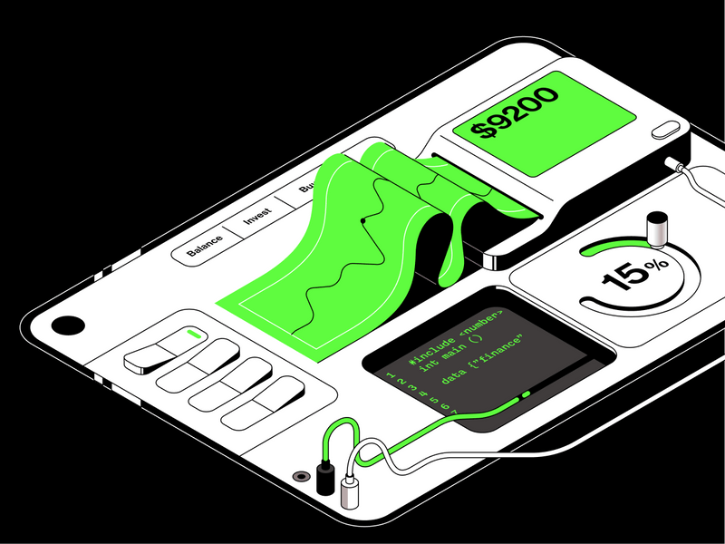 Moneyfly: banking & finance illustration pack