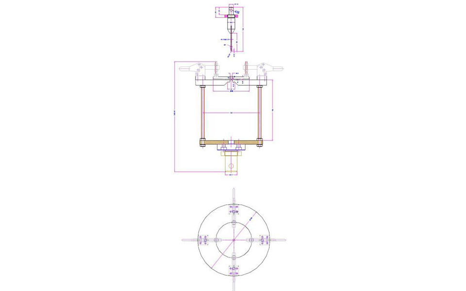 Burst/Puncture Test Fixtures