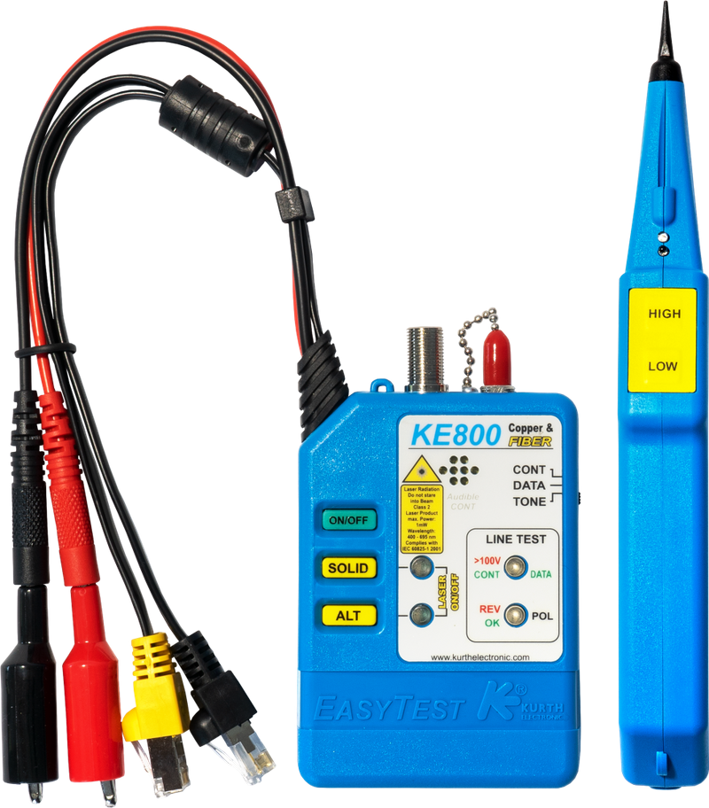 Kurth Electronic KE801 Copper & Fibre Cable Tracer Kit - UK & Ireland ...