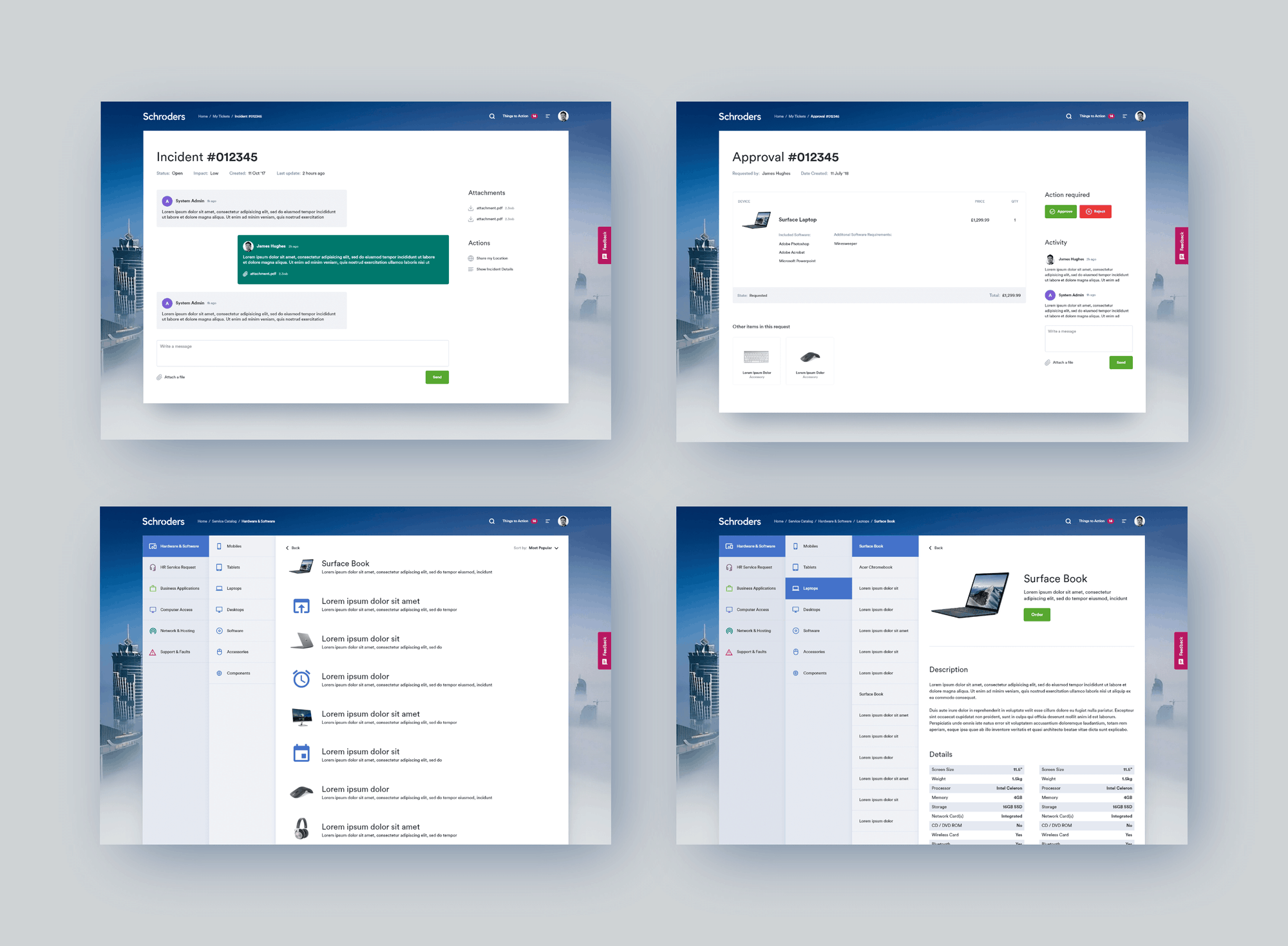ServiceNow Portals - Project by Matt Dayton
