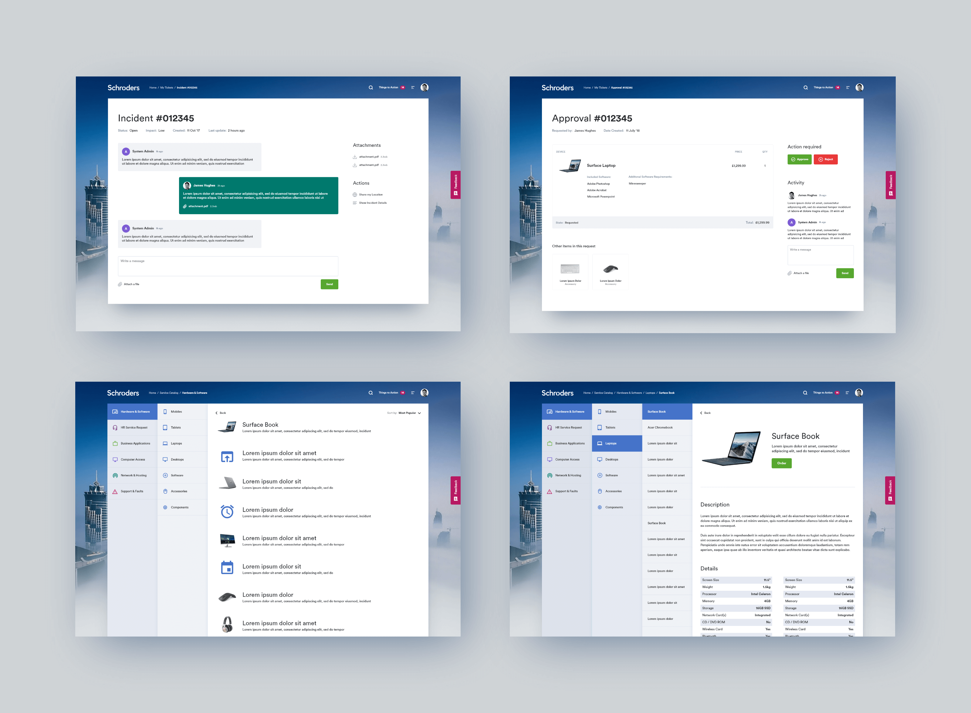 ServiceNow Portals - Project by Matt Dayton
