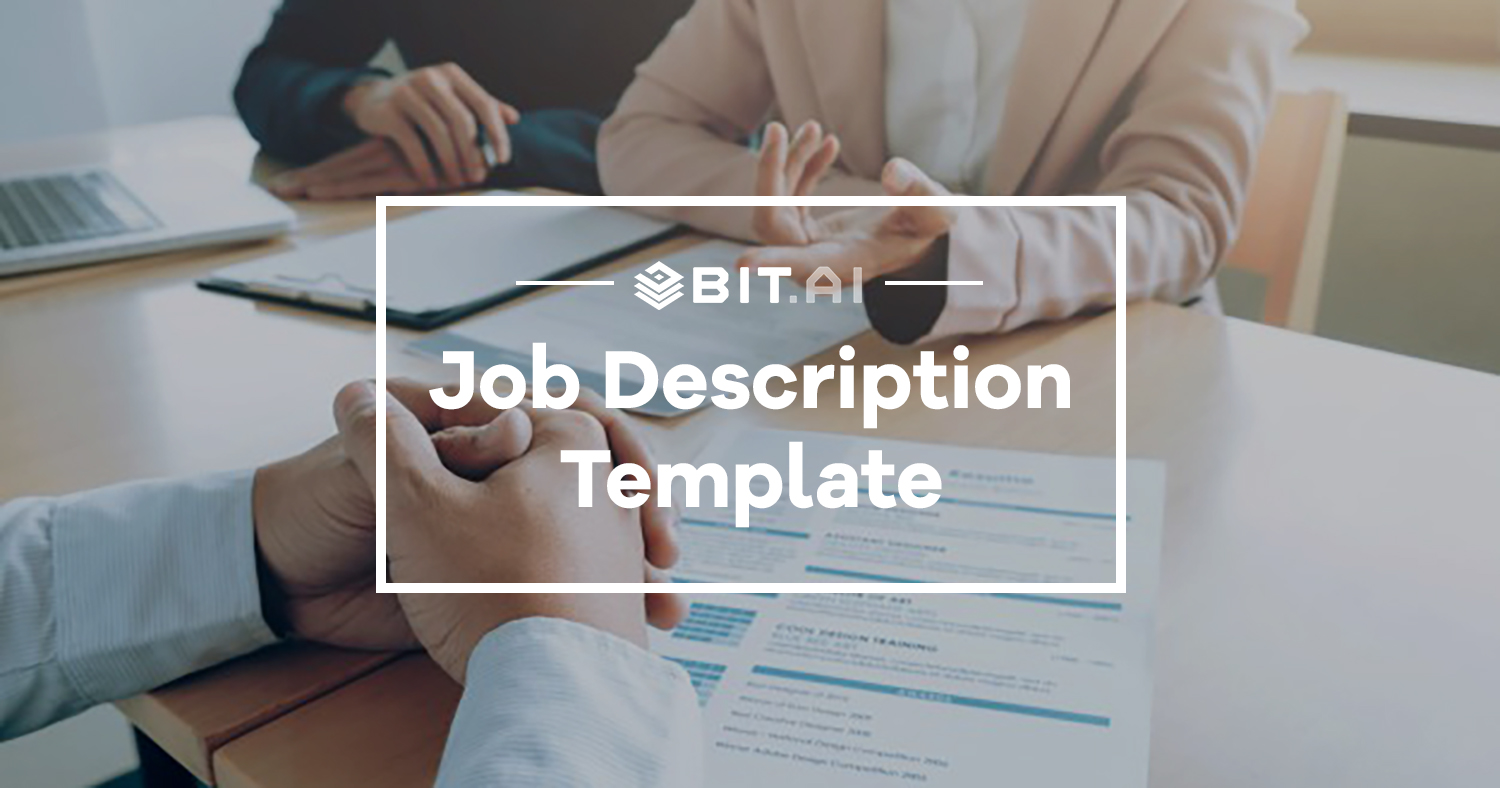 Job Description Template | Bit.ai