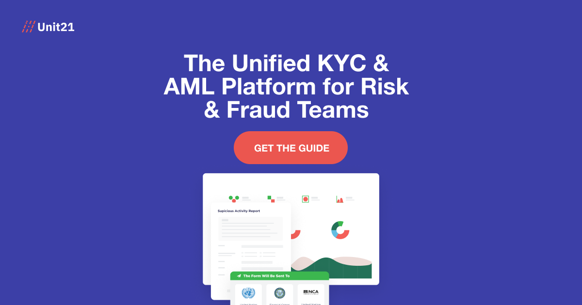 Unit21: The operating system for suspicious activity