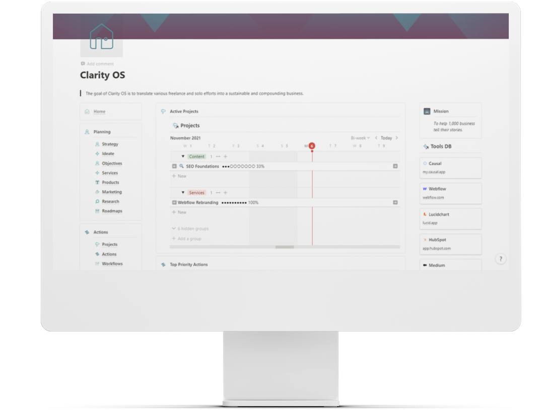 Notion CRM Template | Notion Templates, Tools & Freelance Business ...