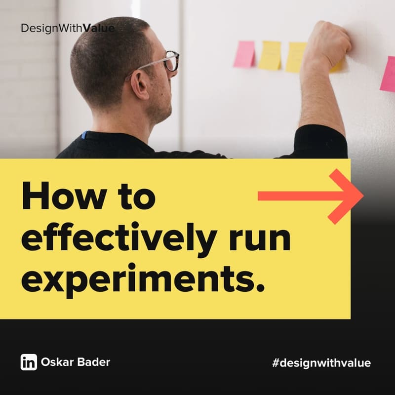 How to effectively run experiments