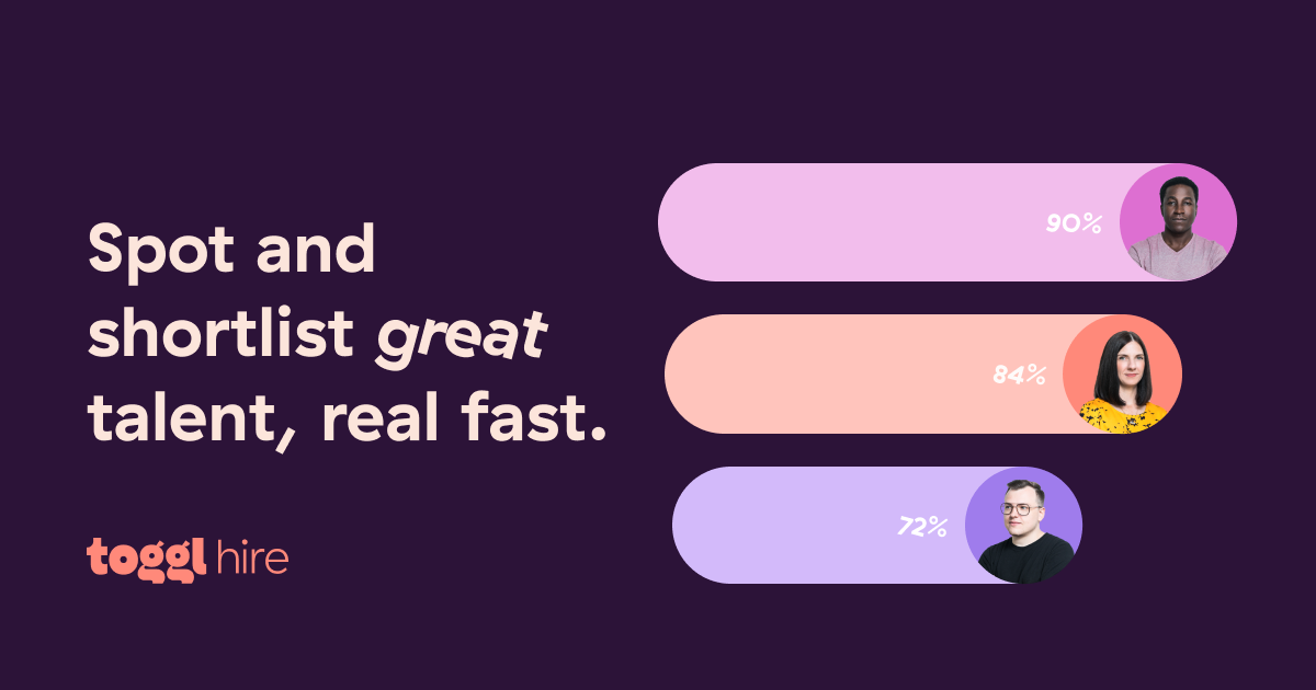 Skills-based Hiring. Qualify Talent with Skills Tests | Toggl Hire