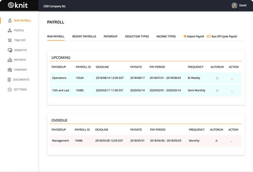 A Guide to the Best Payroll Software in Canada for 2021 | Knit People