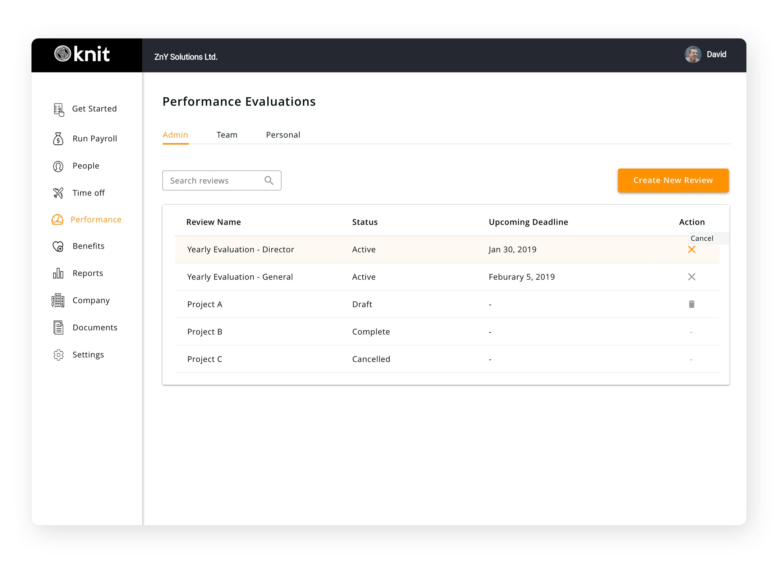 Employee Performance Management Software for Small Business | Knit People