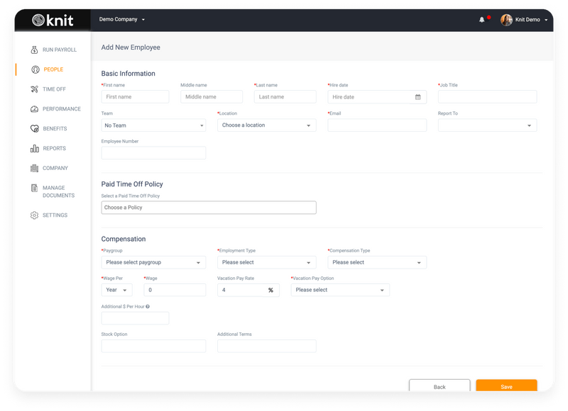Full Service Payroll & Payments Combined with Modern HR | Knit People