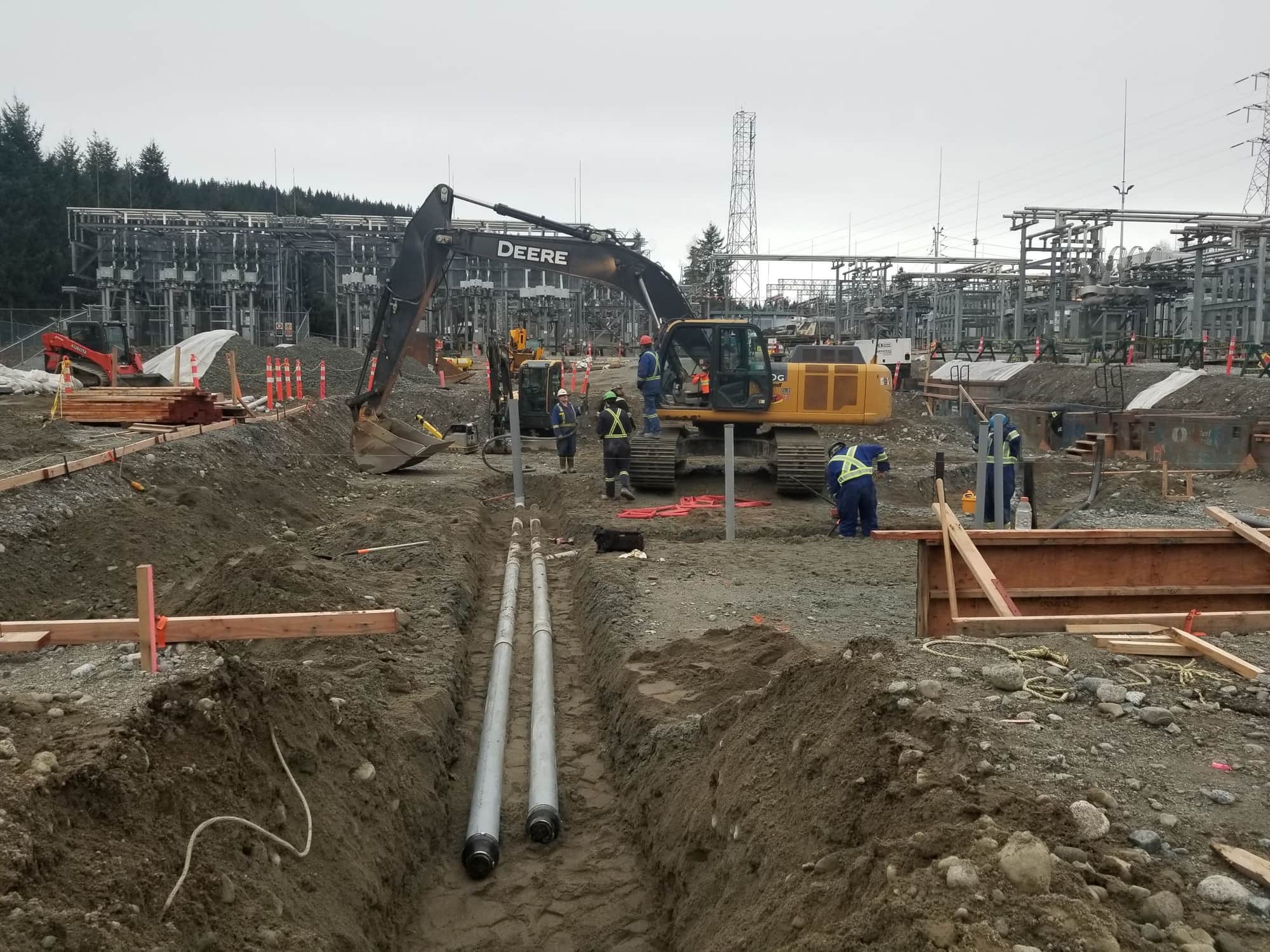 Barnard Substation Gas Insulated Switchgear (GIS) Building