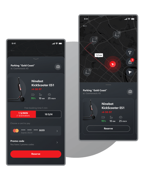 GoDrive, Development of a Mobile App for Sharing Scooters | Sdd-technology