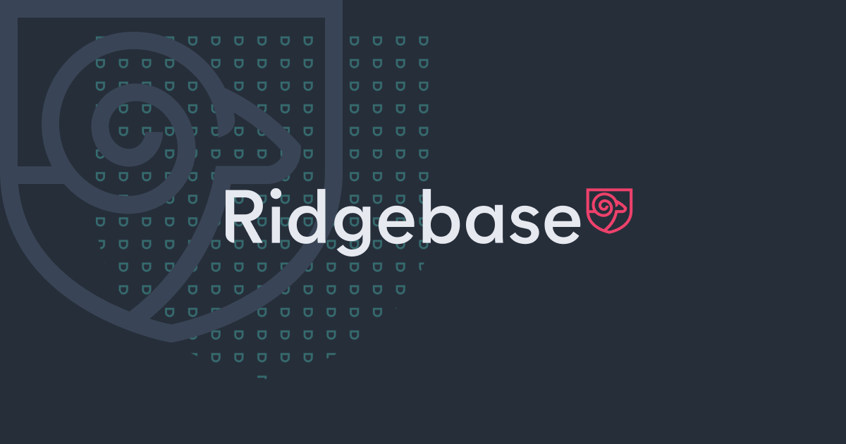 Home - Ridgebase