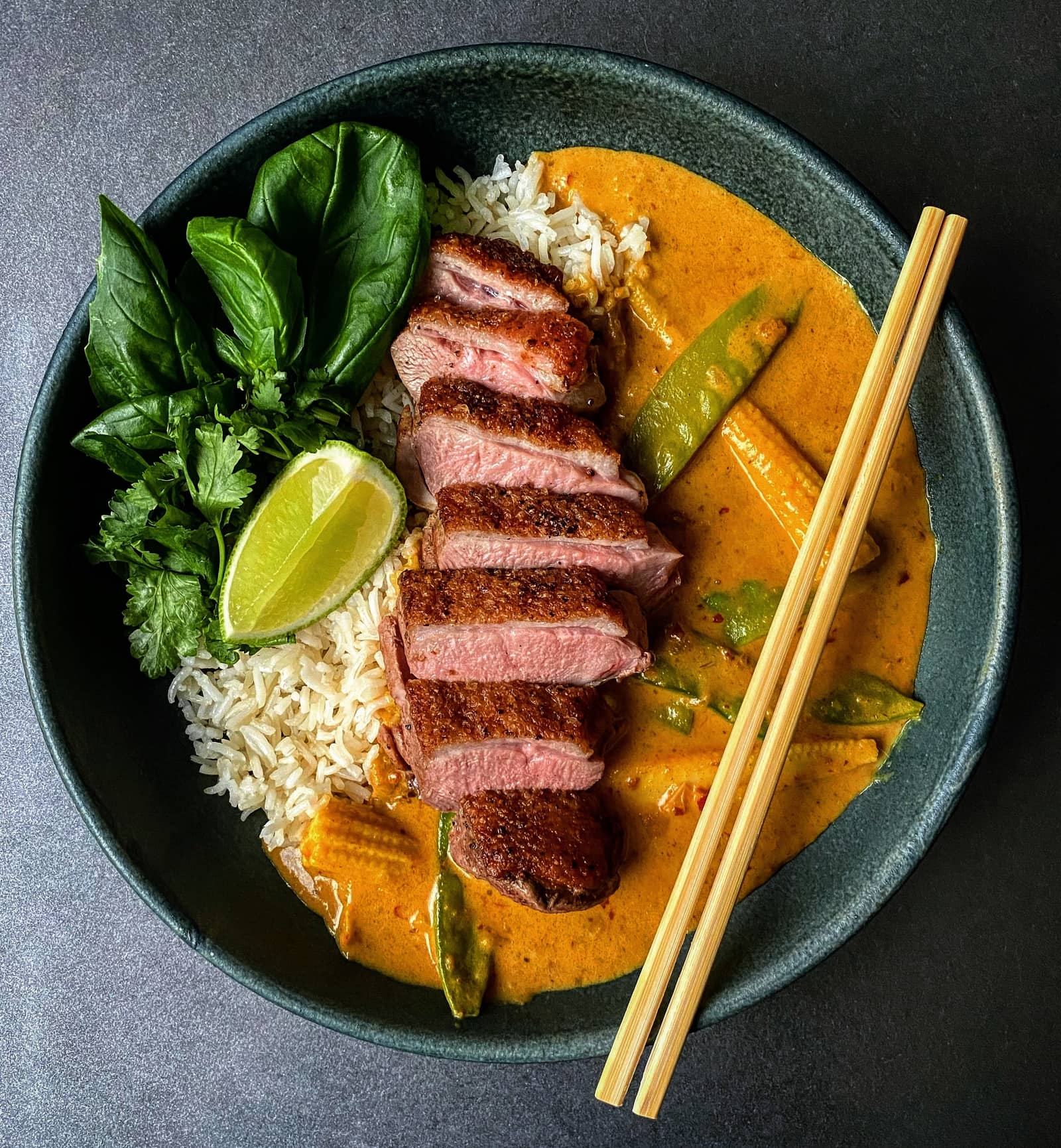 Duck Thai Red Curry Recipe - Katie Cooks
