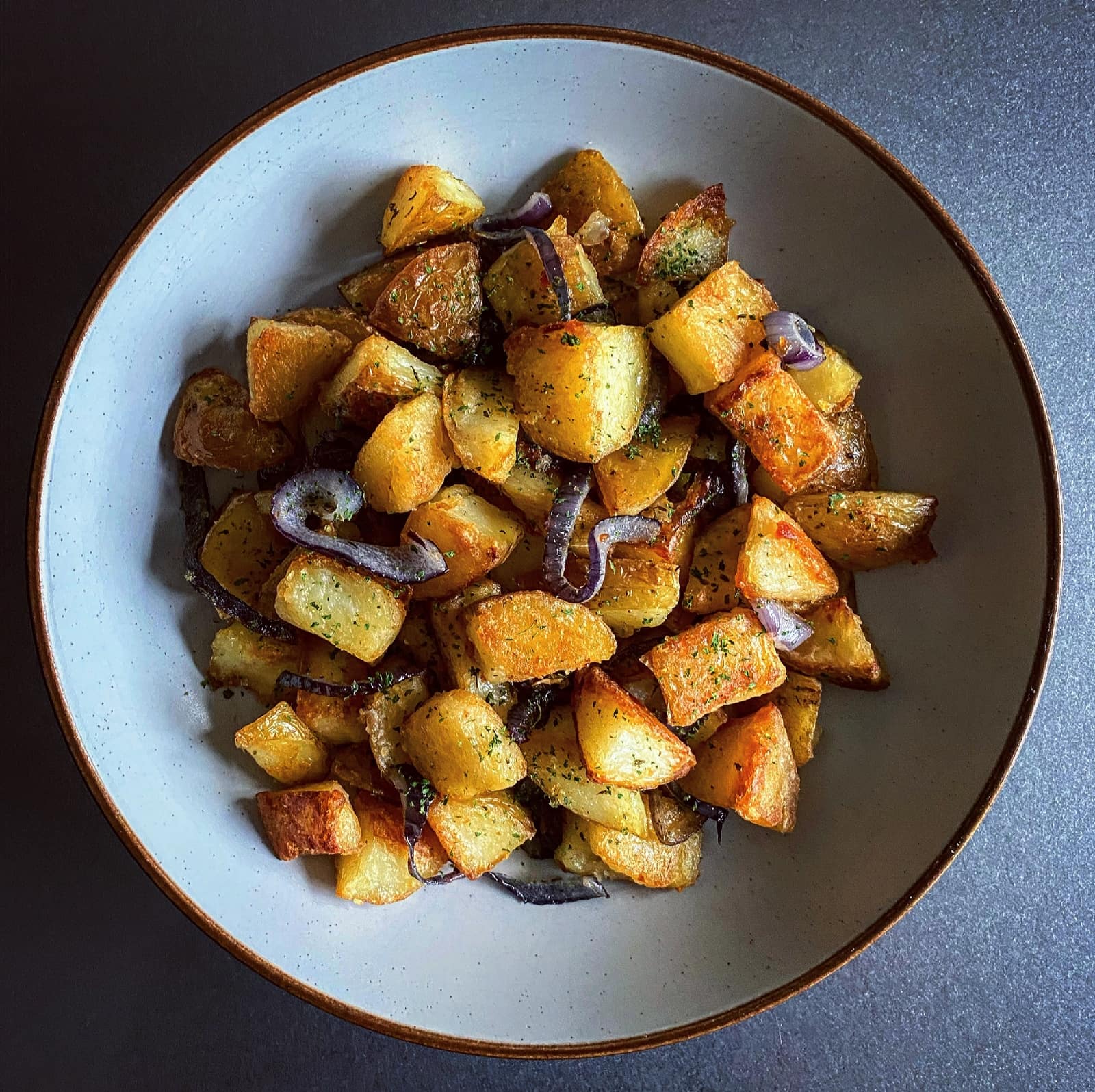 Mini Garlic Roasties Recipe - Katie Cooks