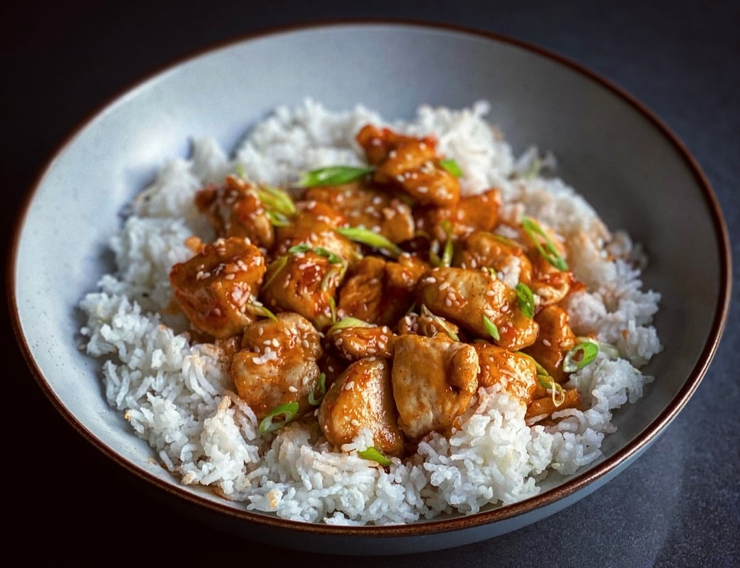 Sticky Chinese Chicken Recipe - Katie Cooks