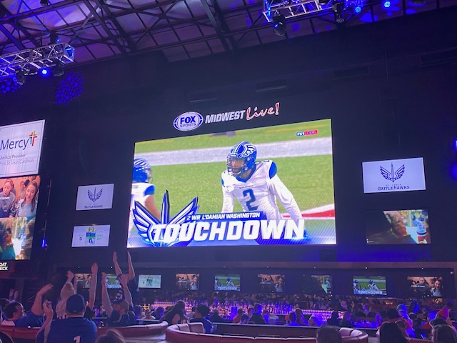 BattleHawks Fans Come Together