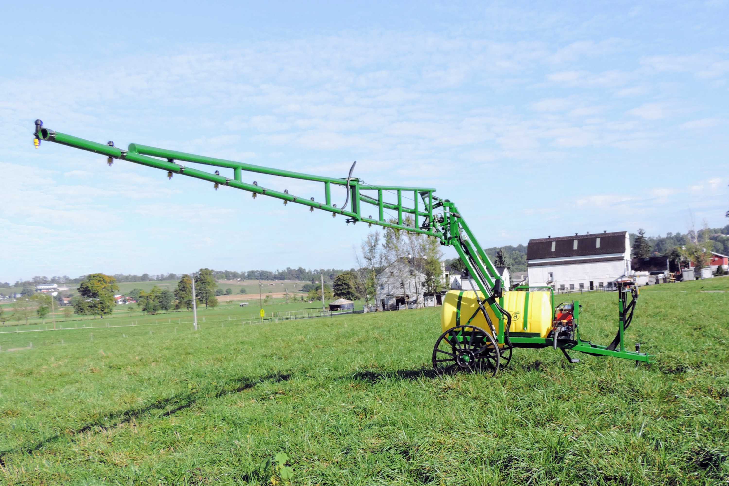 200-300 Gallon Trailer Produce Sprayer | Iva Sprayers