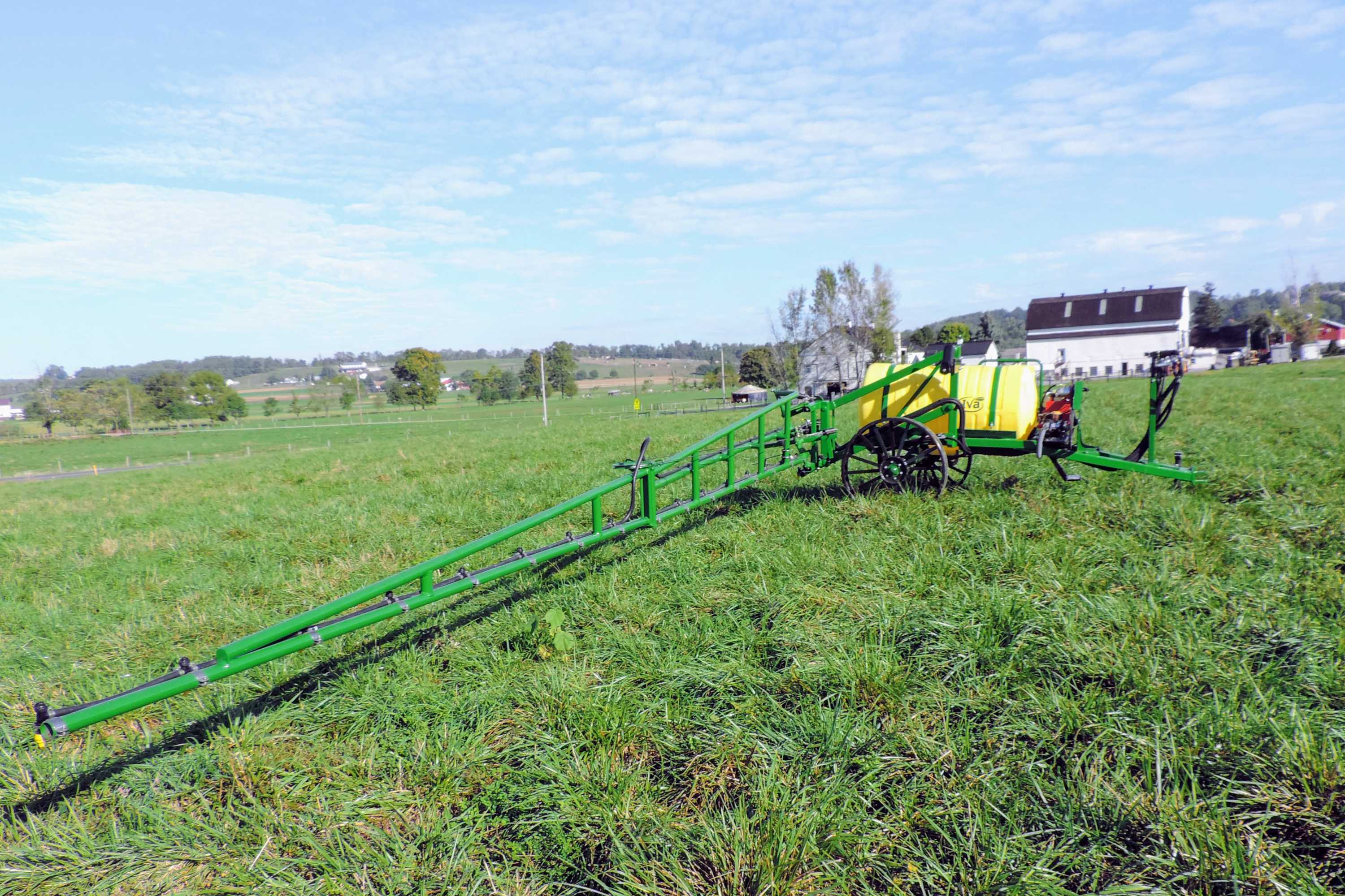 200-300 Gallon Trailer Produce Sprayer | Iva Sprayers