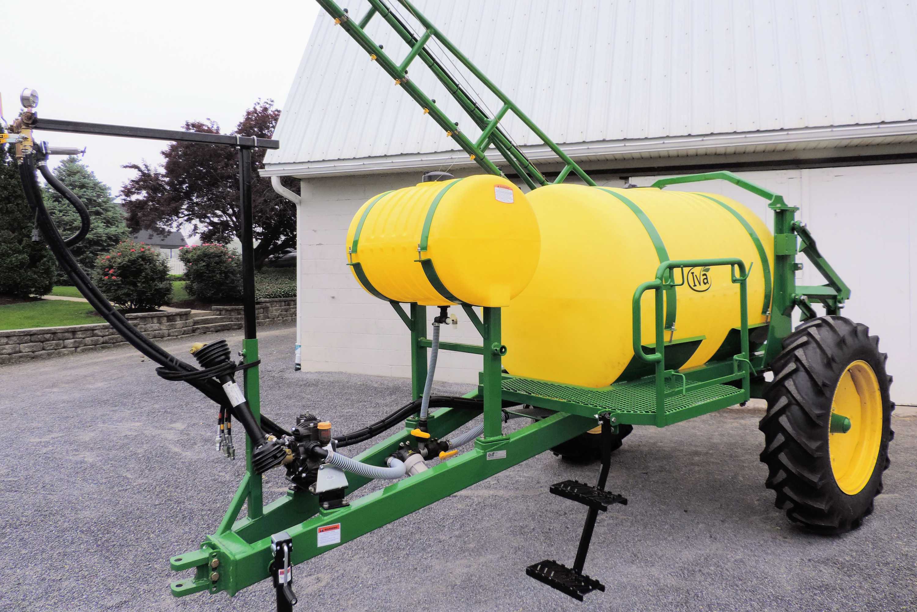 500 Gallon Trailer Produce Sprayer | Iva Sprayers