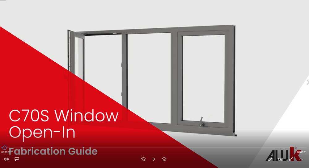 AluK C70S Window System - Fabricators