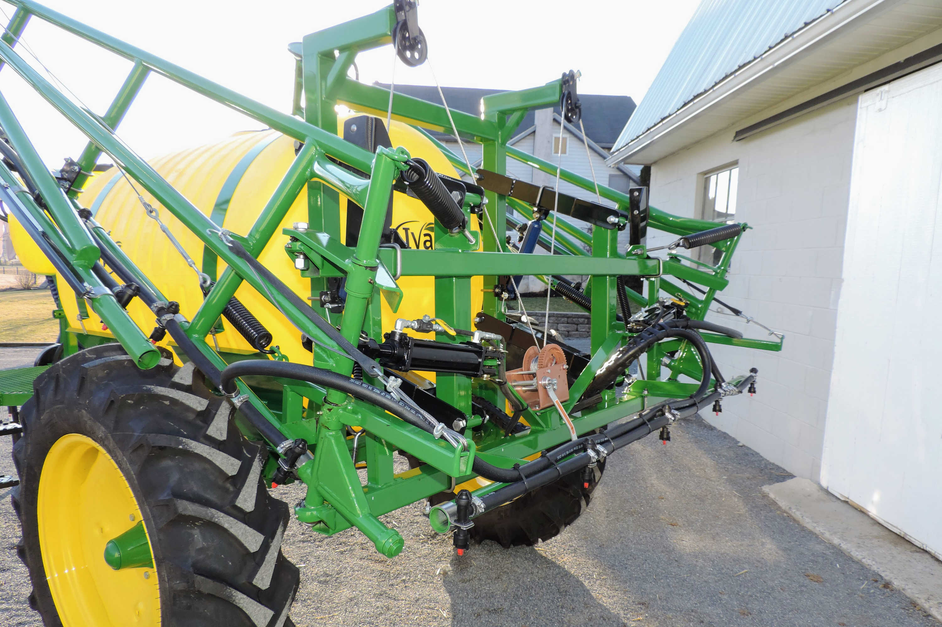 500 gallon Trailer Field Sprayer - F500S Series | Iva Sprayers
