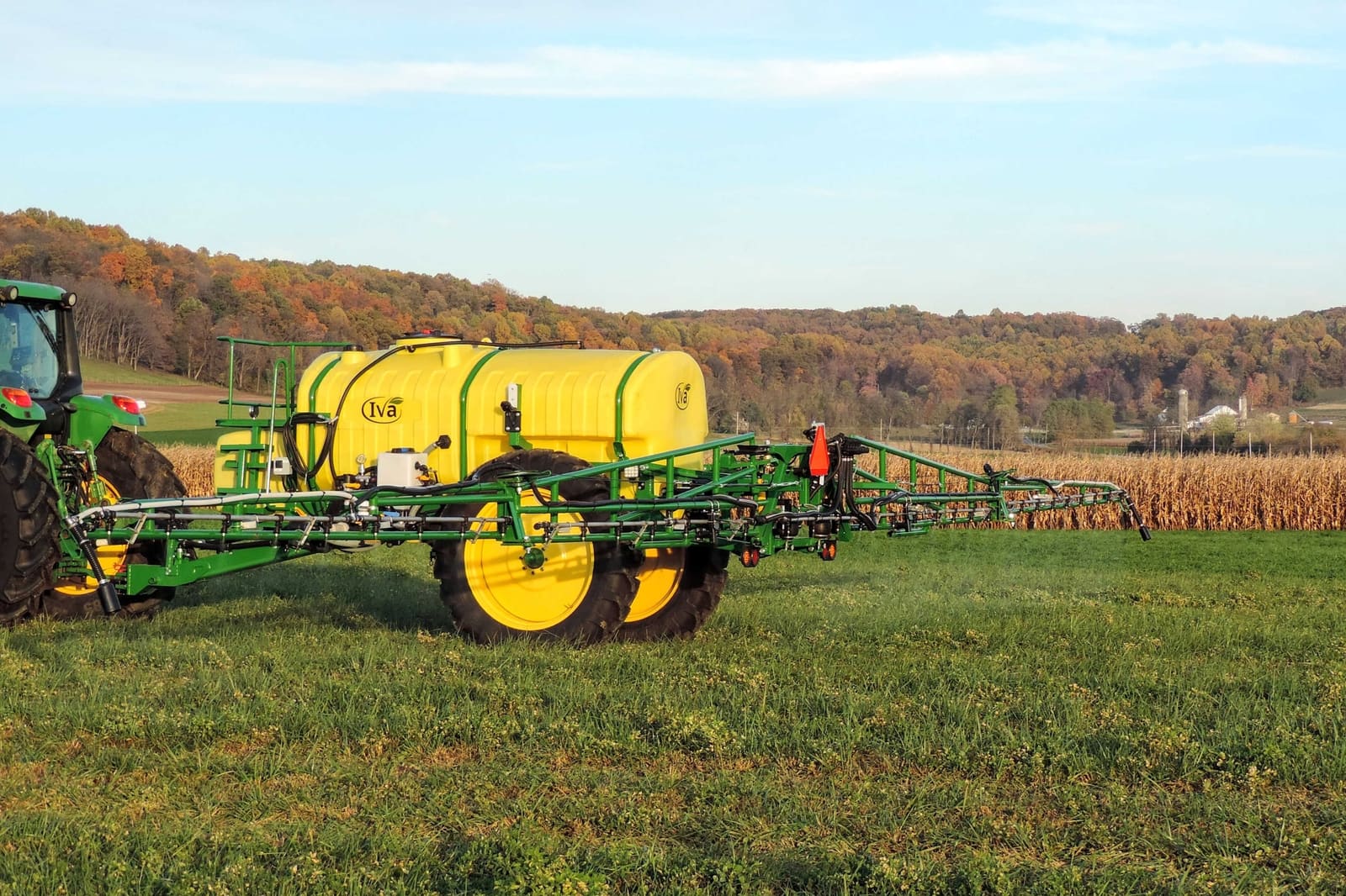 1000 gallon Trailer Field Sprayer - F1000A Series | Iva Sprayers