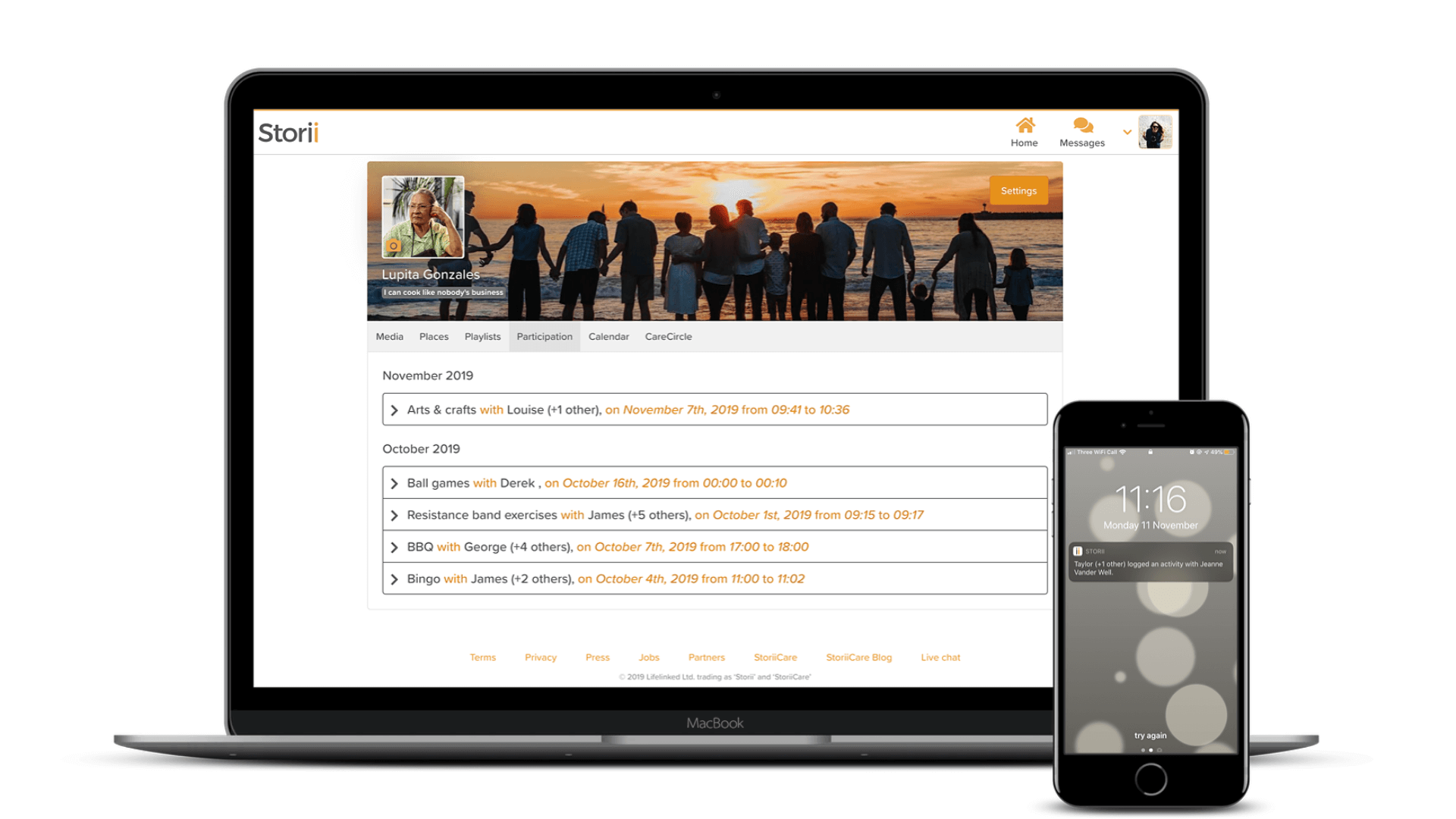 Storii - Build life stories