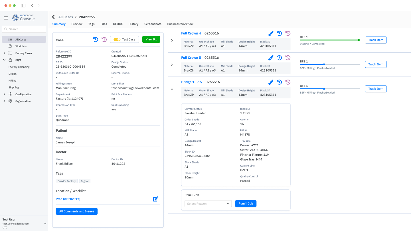 Projects - CloudPoint Console