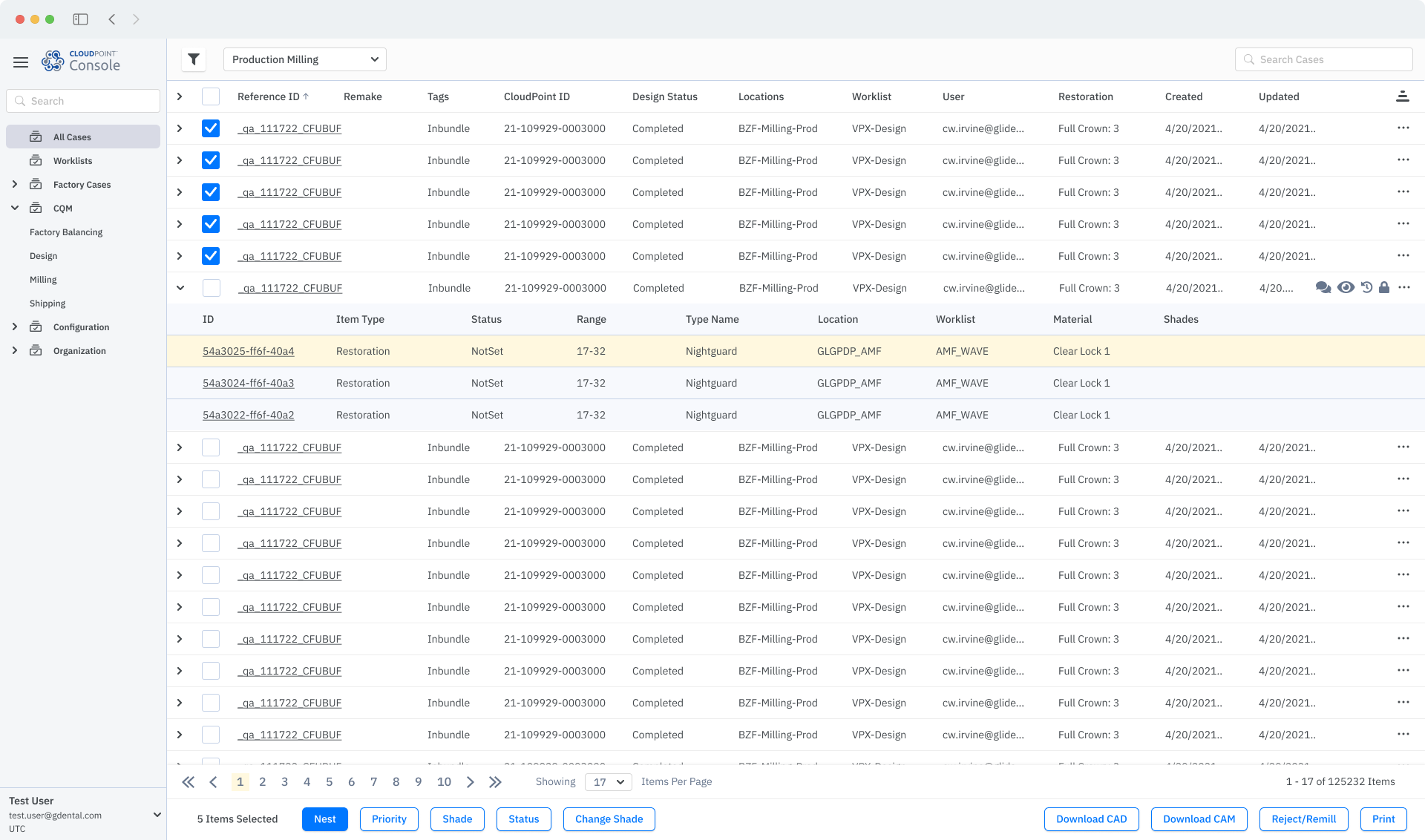 Projects - CloudPoint Console